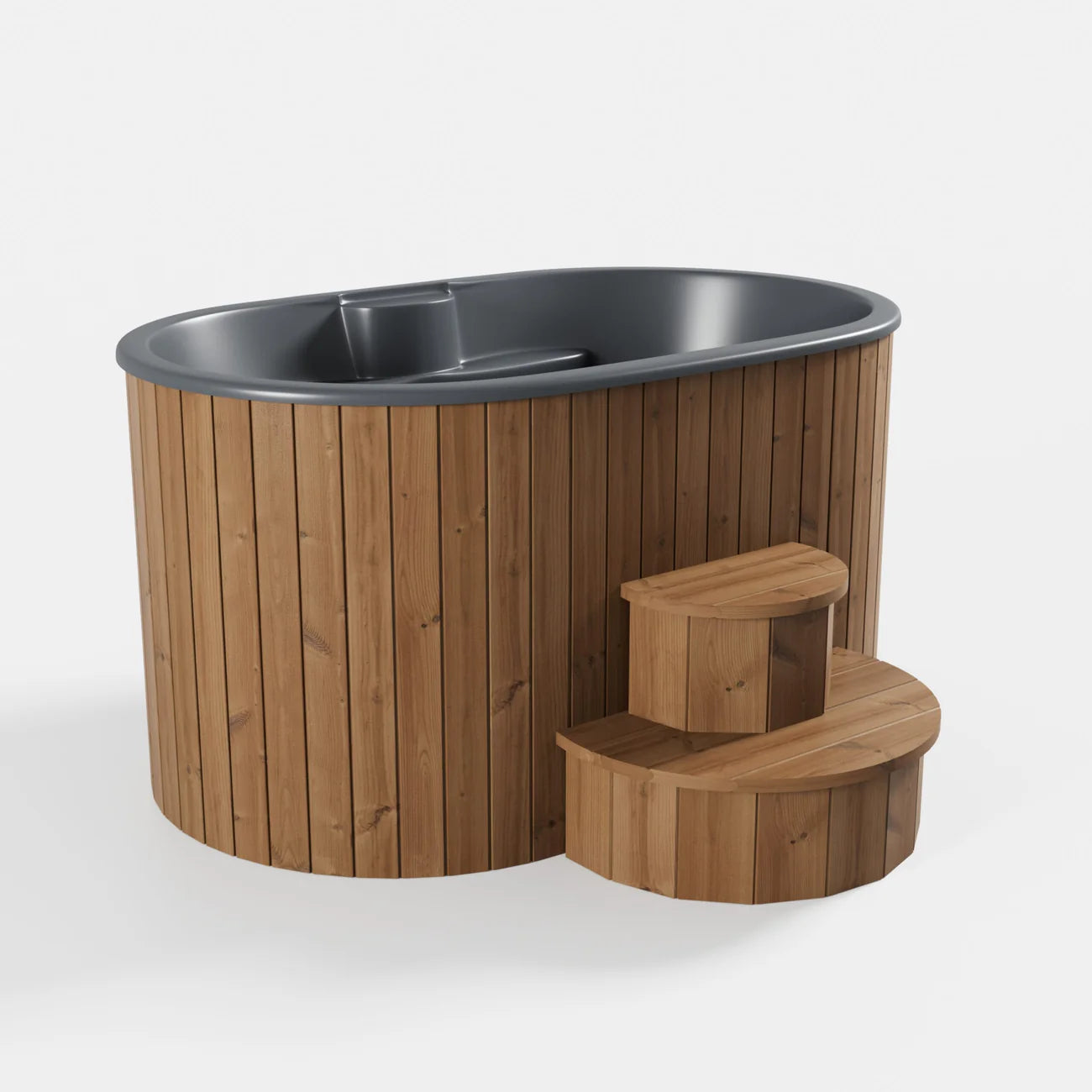 SaunaLife S2N 2-Person Cold & Hot Plunge Tub | 200 Gal